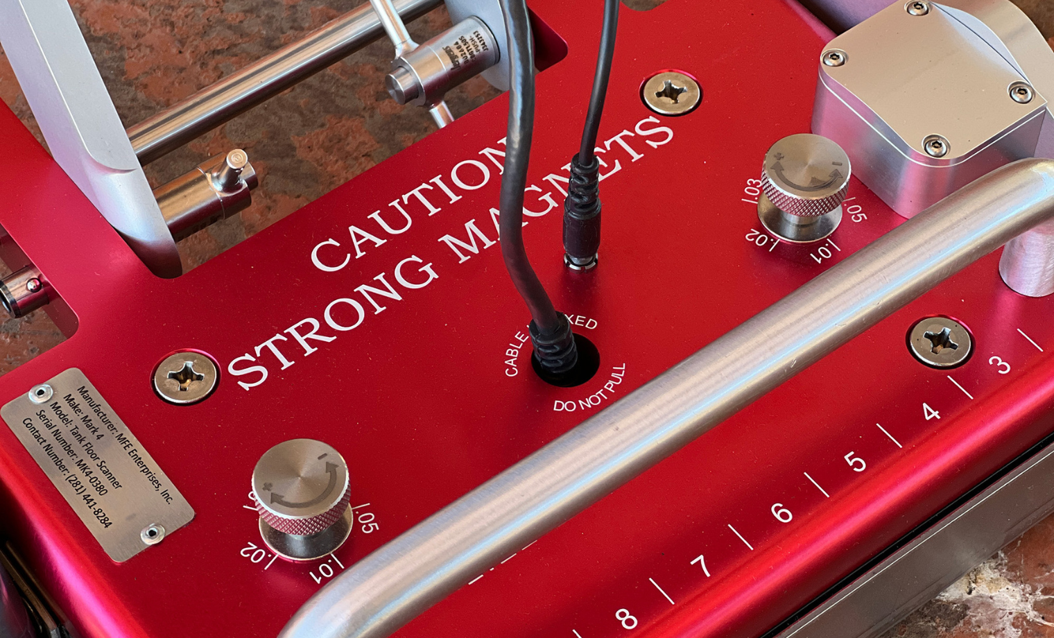 MFE Mark IV Tank Floor Scanner | Buy or Rent