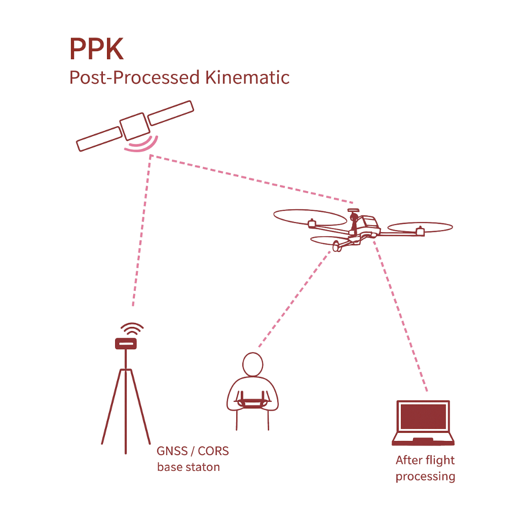 RTK, PPK & GCP: Drone Precision Mapping Explained | Guide