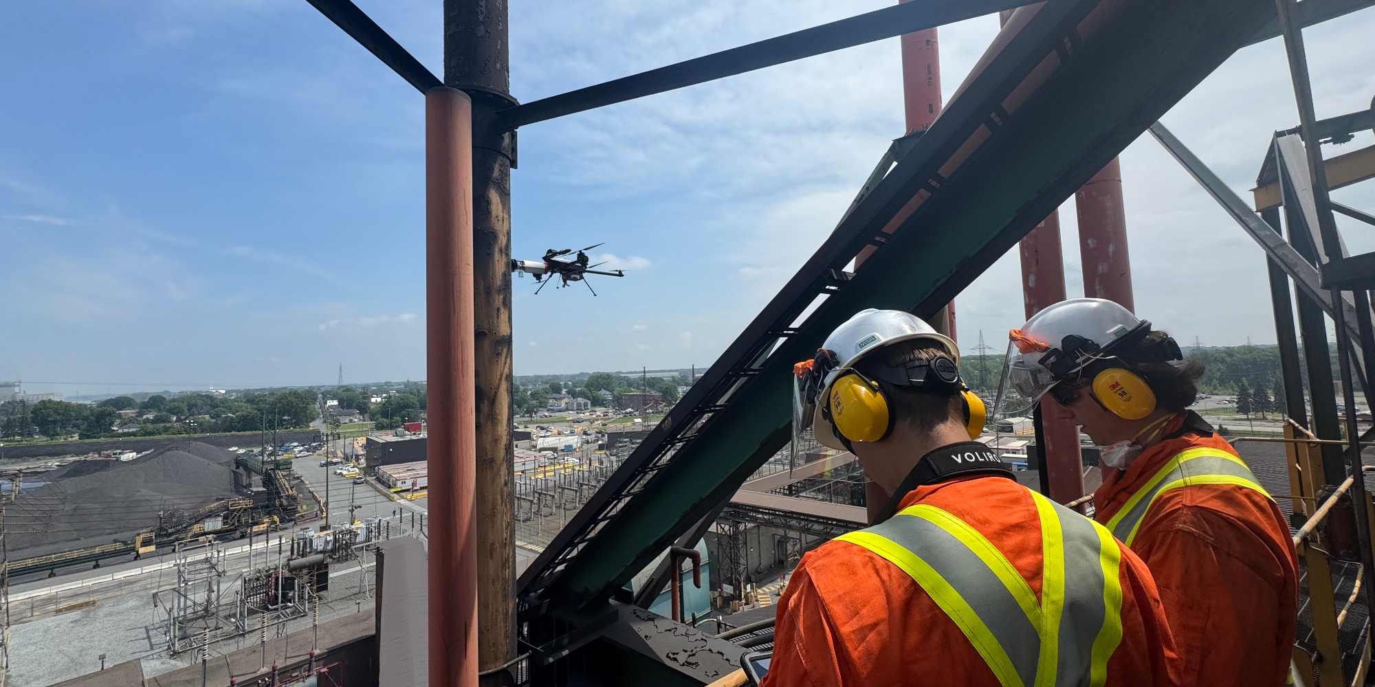Consultco's UT Drone Inspections for Stacks | Case Study